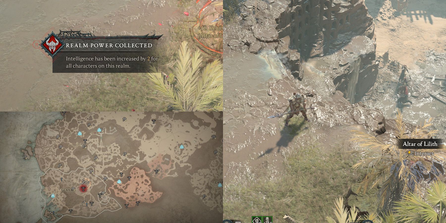 Diablo 4: All Altars of Lilith Locations in Kehjistan