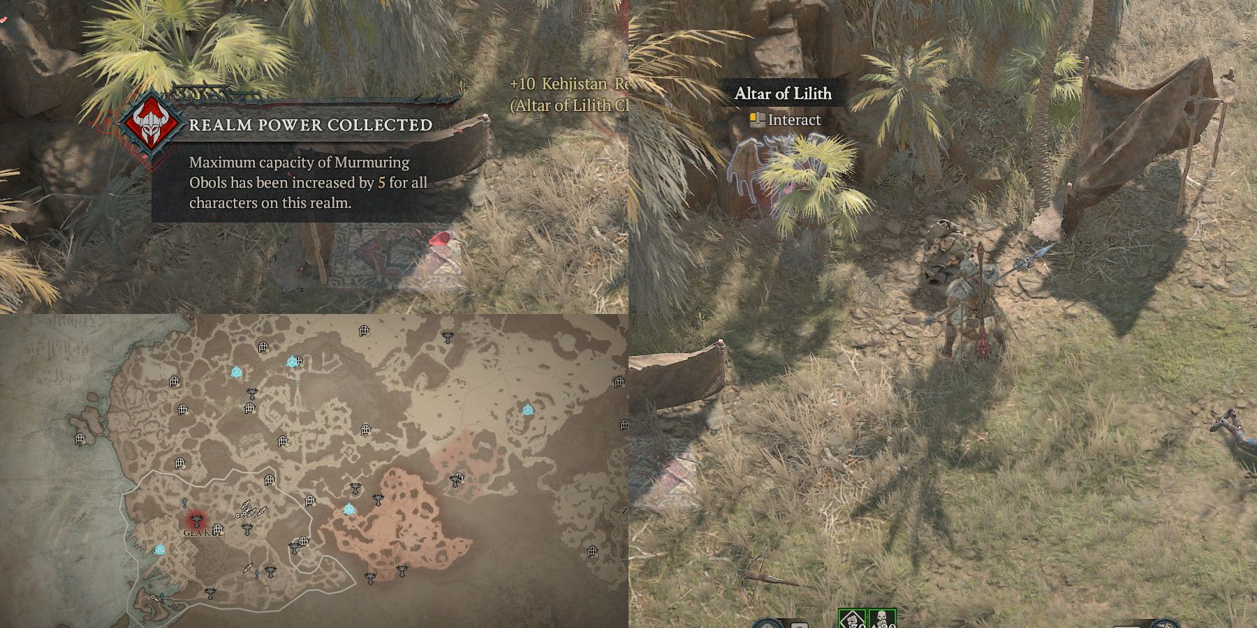 Diablo 4: All Altars of Lilith Locations in Kehjistan
