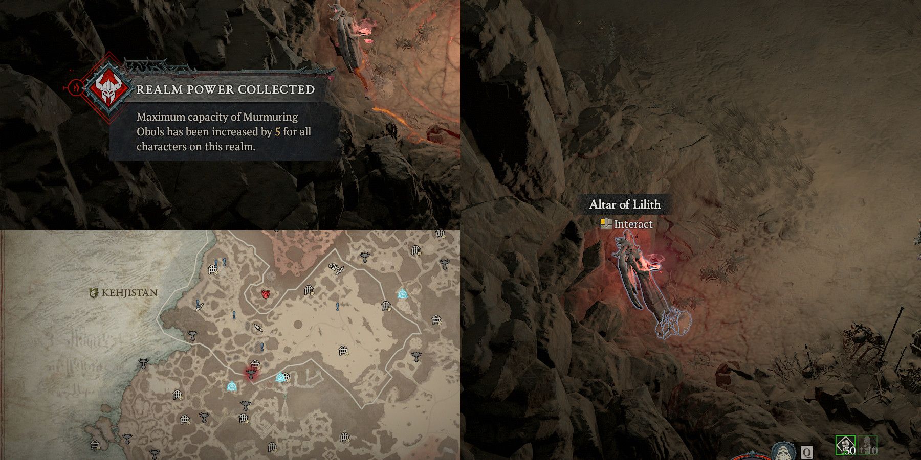 Diablo 4: All Altars of Lilith Locations in Kehjistan