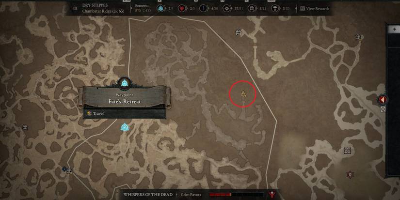 Diablo 4: Where to Find the Fallen Temple Capstone Dungeon