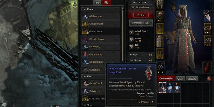Diablo 4: How To Use The Character User Interface (And Why It's Important)