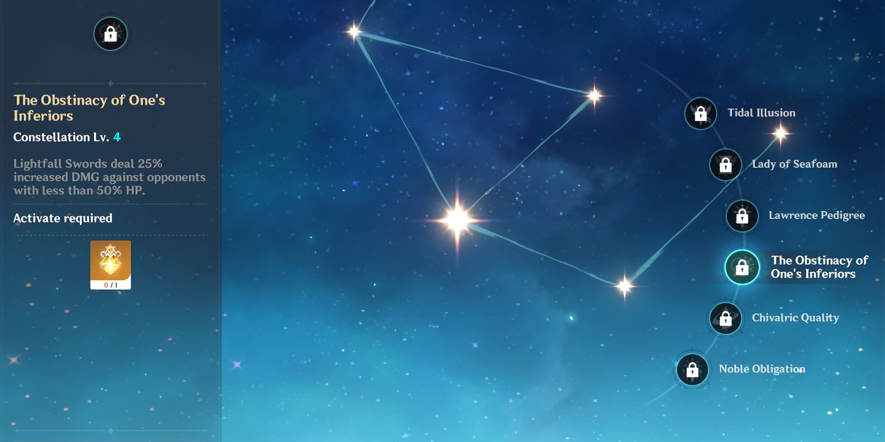 Genshin Impact: Eula Constellations Complete Guide