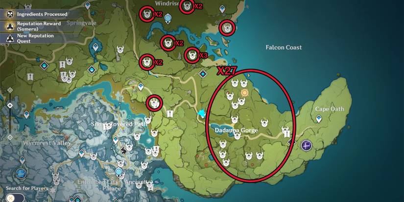 Genshin Impact: Hilichurl Locations