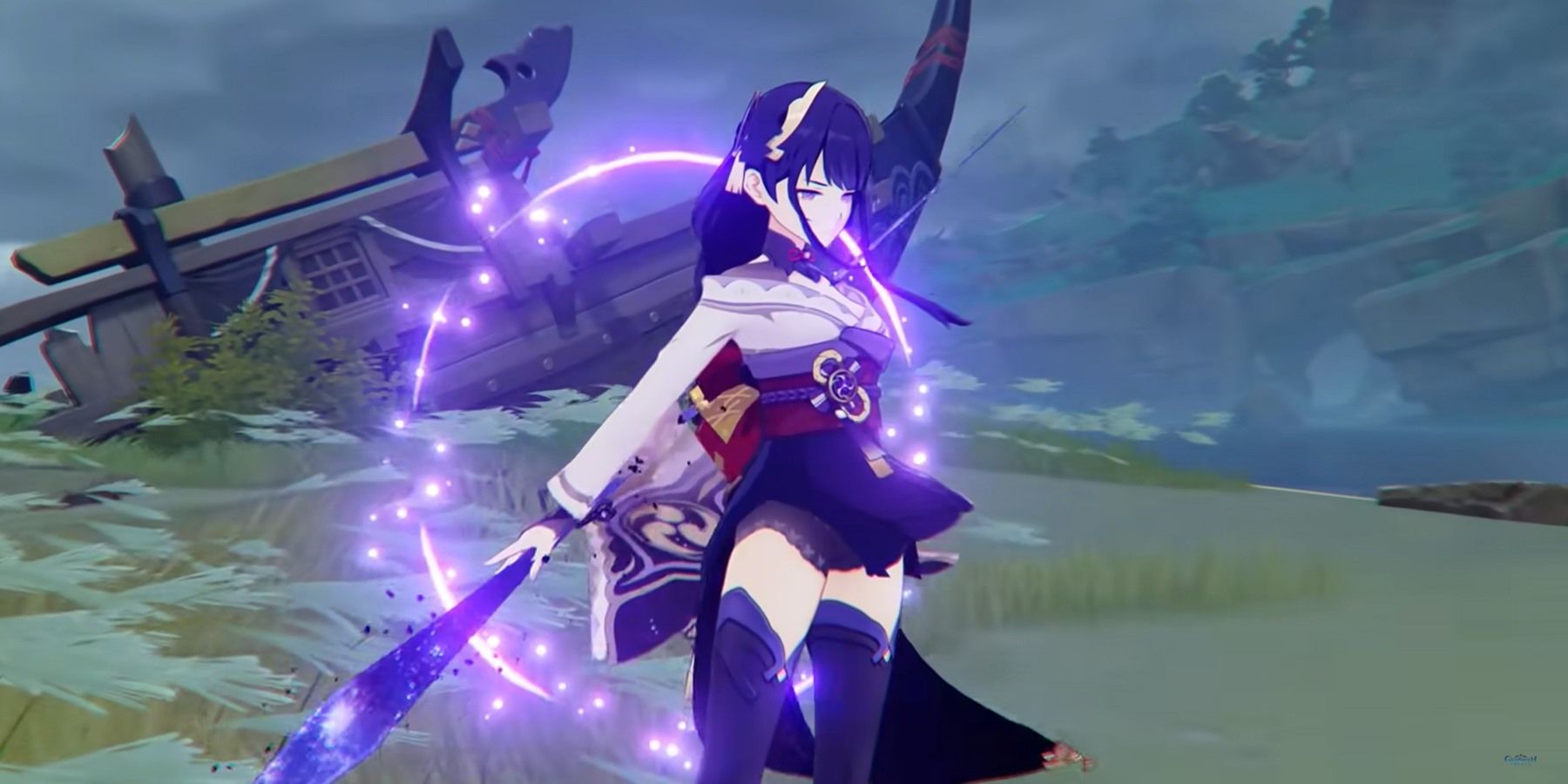 Genshin Impact Fan Creates Impressive Raiden Shogun TCG Card Replica