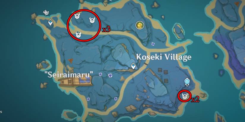 Genshin Impact: Ruin Sentinel Locations