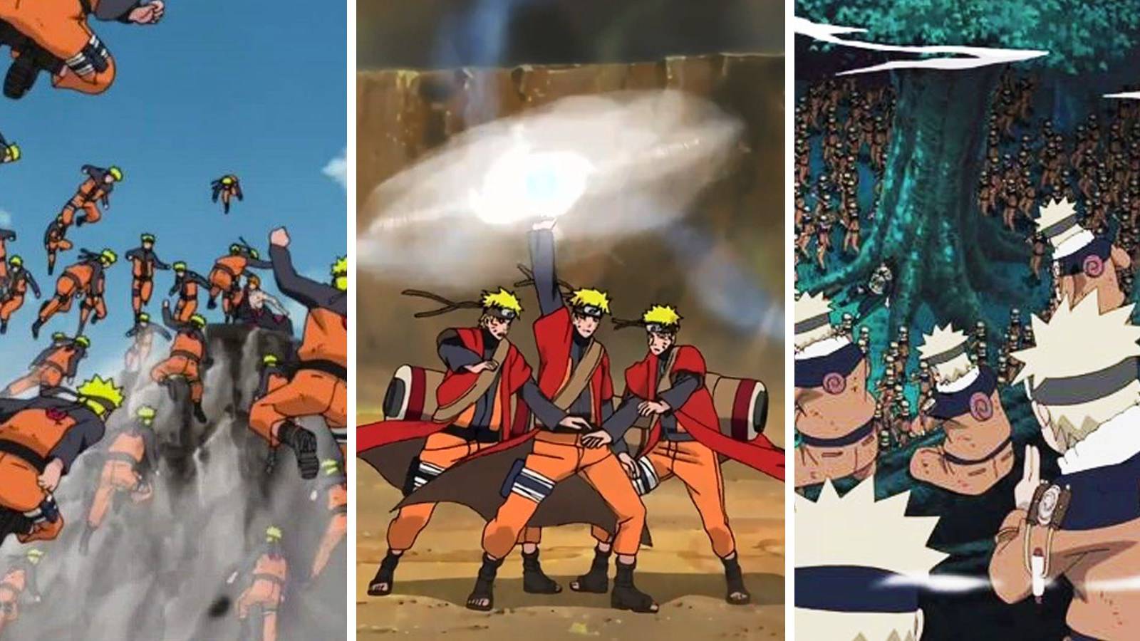 Naruto: The Unique Way Naruto Use The Shadow Clone Jutsu