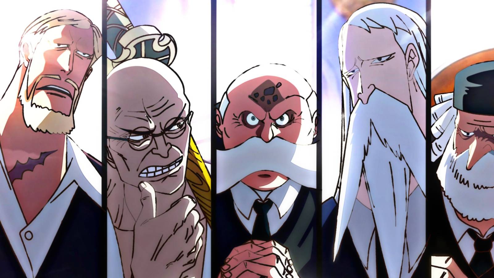 One Piece: The Names And Powers Of The Five Elders, Explained