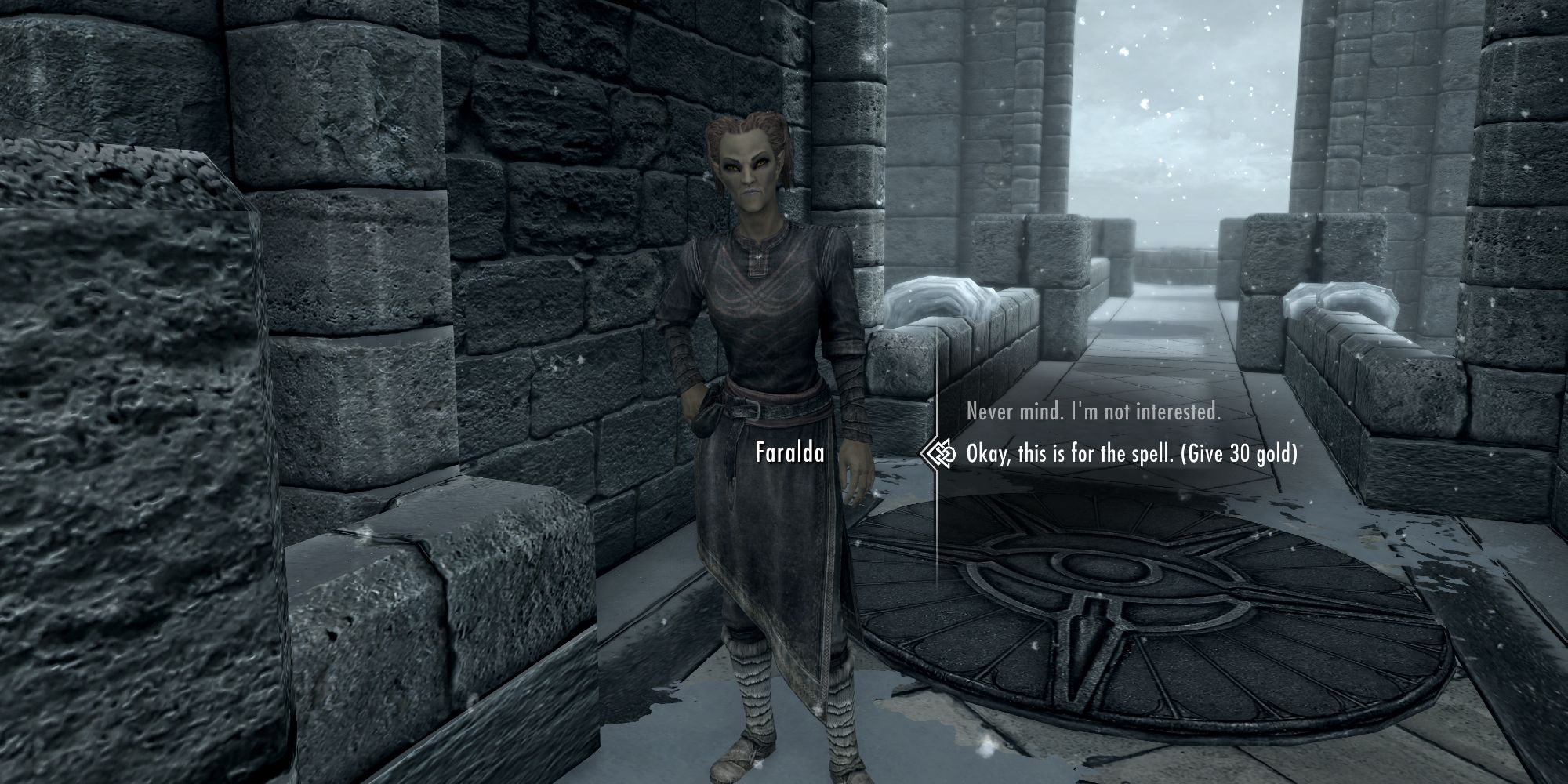 Skyrim: How to Cast a Mage Light Spell