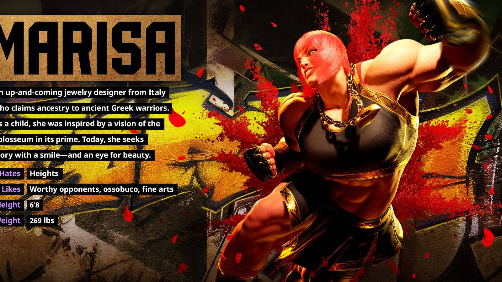 Street Fighter 6: How to Play Marisa (Move List, Combos, Tips & More)