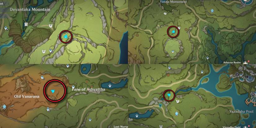 Genshin Impact: Slime Locations