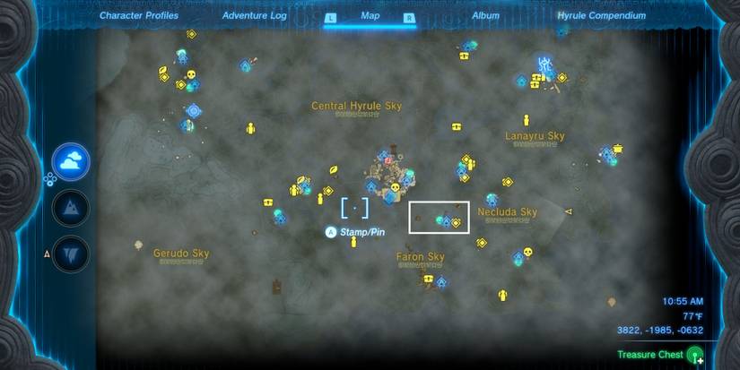 Zelda: Tears of the Kingdom - Every Old Map (& Where They Lead)