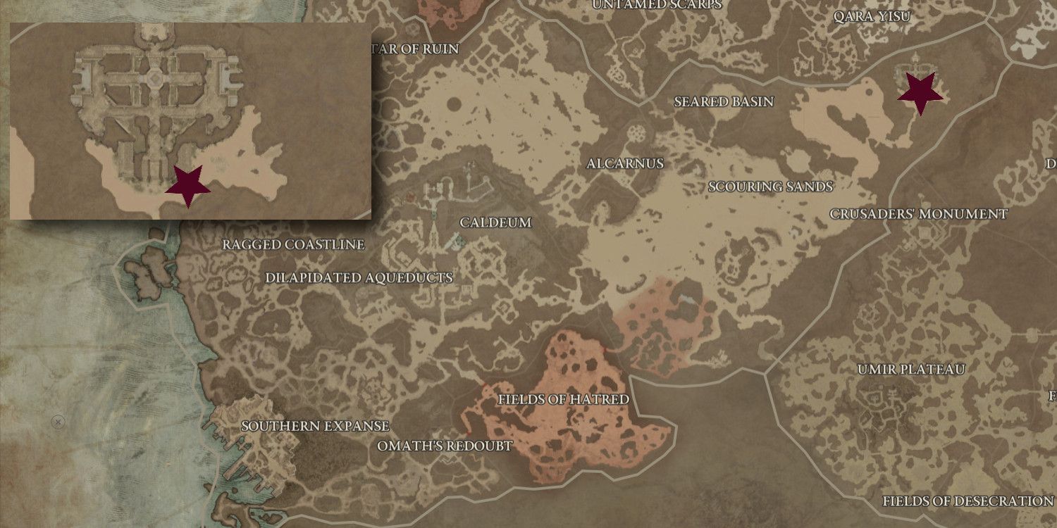 Diablo 4: All Side Quests in Kehjistan (& Which Require a Stronghold)