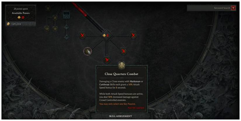 Diablo 4: Close Quarters Combat Key Passive, Explained