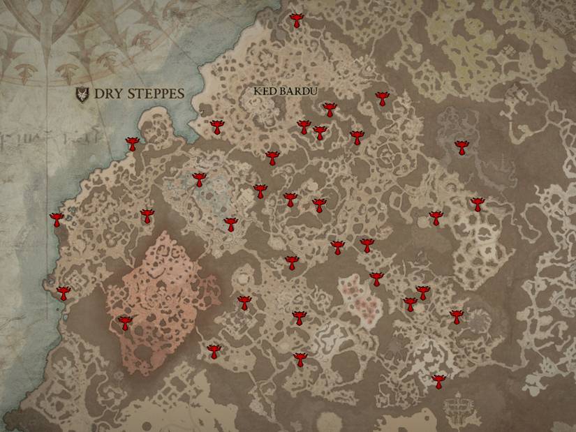 Diablo 4: A Complete Guide to the Dry Steppes (Dry Steppes Map)