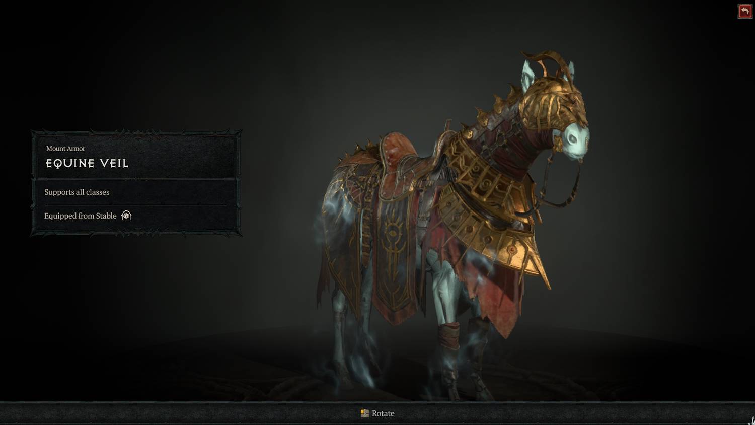 Ultimate Mount Armor Post, updated as confirmed! : r/diablo4