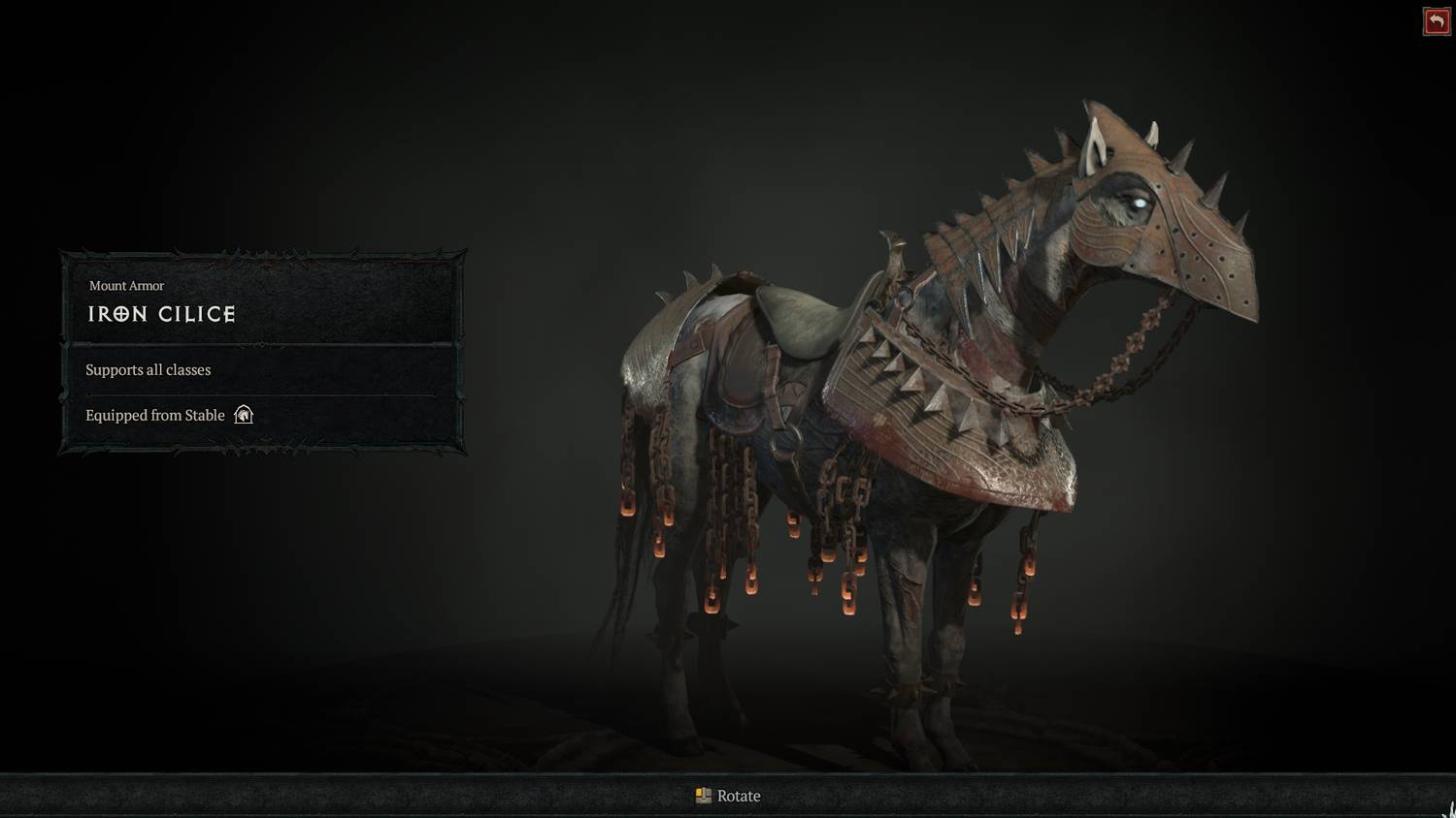 Ultimate Mount Armor Post, updated as confirmed! : r/diablo4