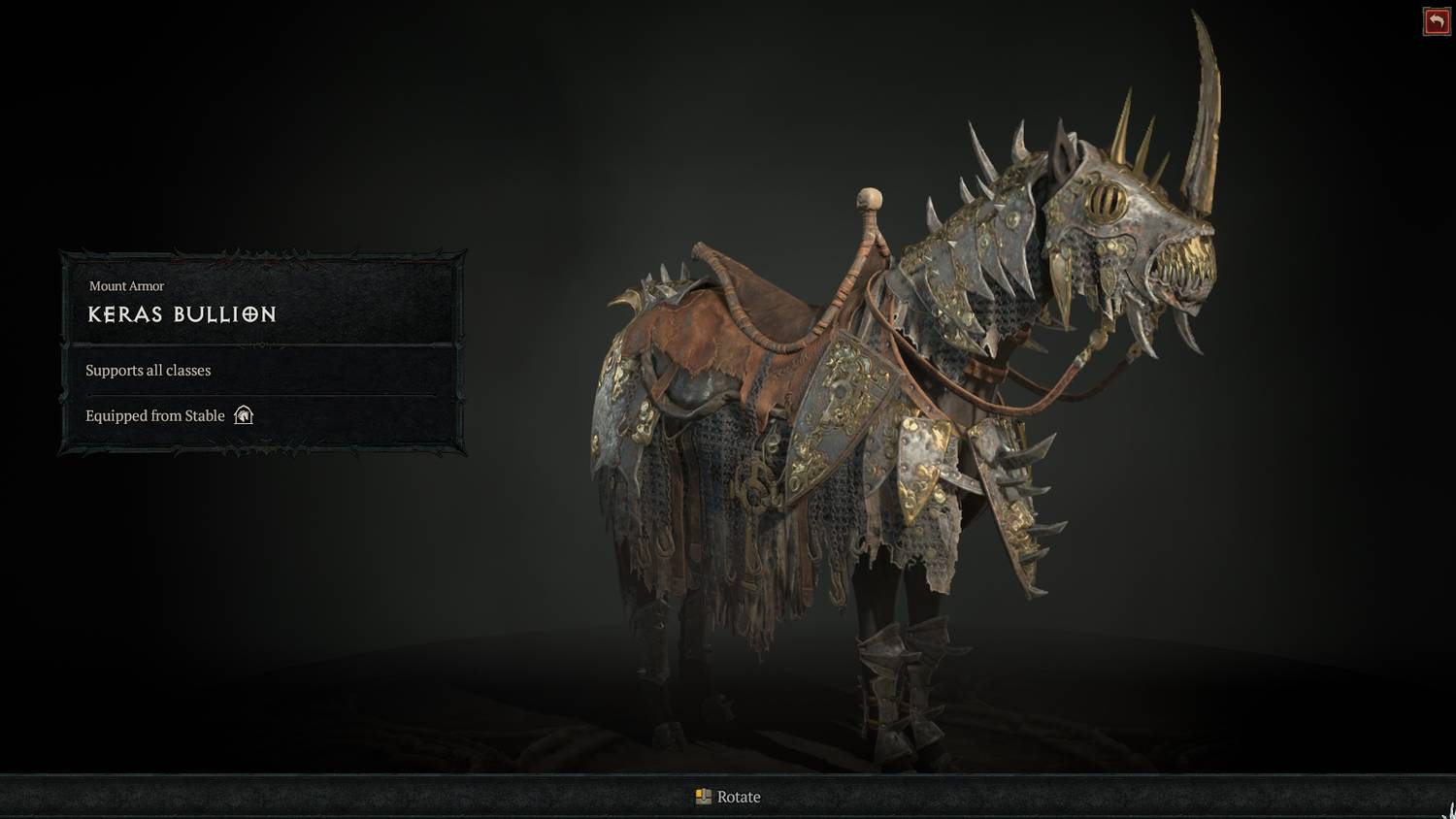 Ultimate Mount Armor Post, updated as confirmed! : r/diablo4