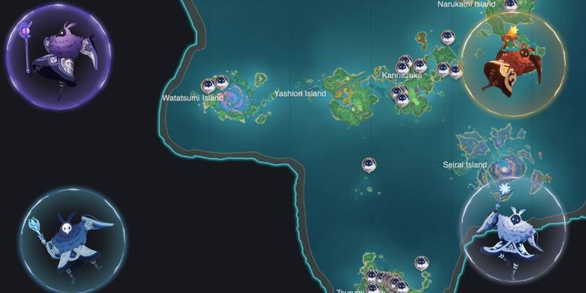 Genshin Impact: Abyss Mage Locations