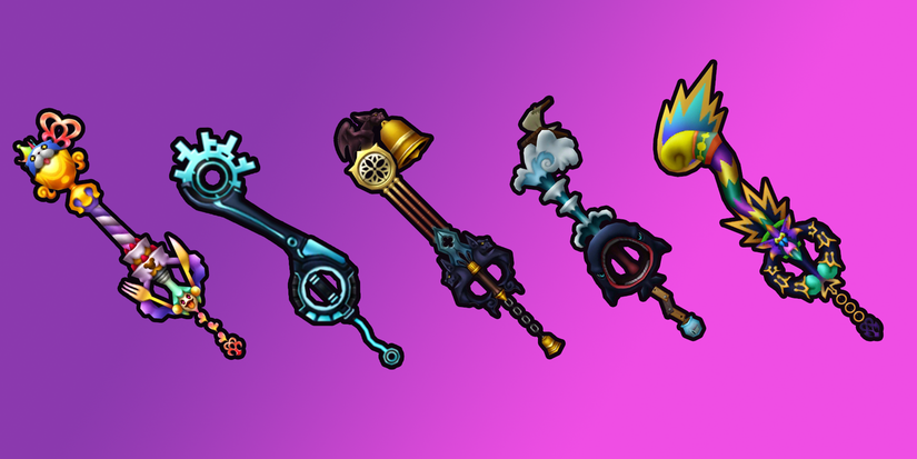 Kingdom Hearts: Dream Drop Distance Keyblades Tier List