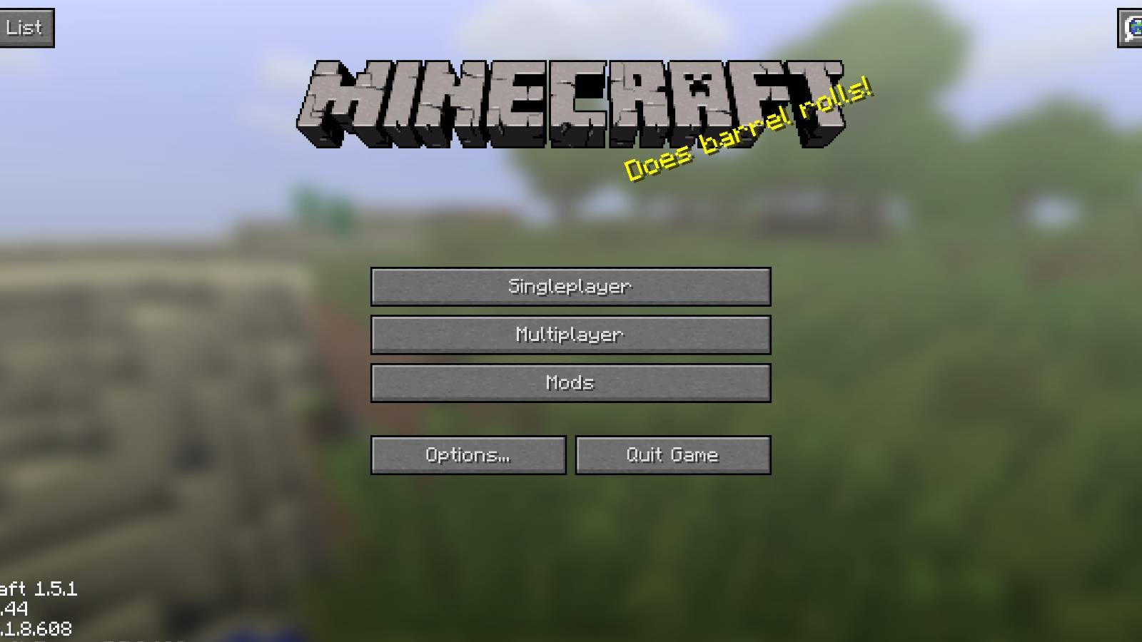 Minecraft Mod Gives Main Menu a Fully-Animated Overhaul
