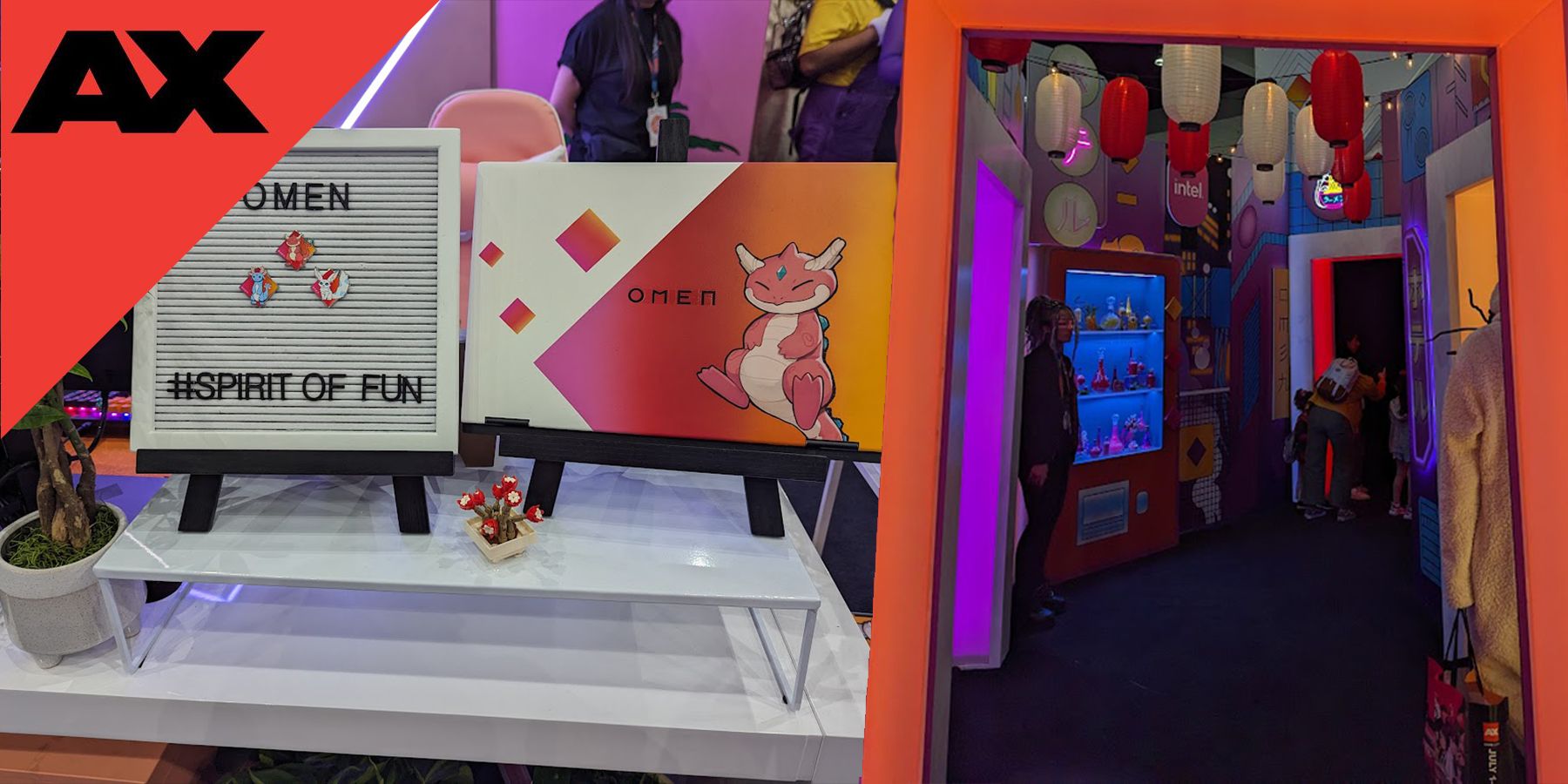 Anime Expo 2023: Inside OMEN's Booth: The Interactive IRL Anime RPG Fantasy