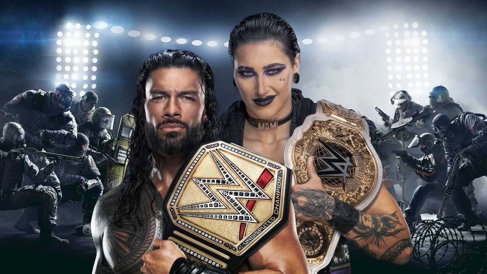 Rainbow Six Siege Adding WWE's Roman Reigns and Rhea Ripley