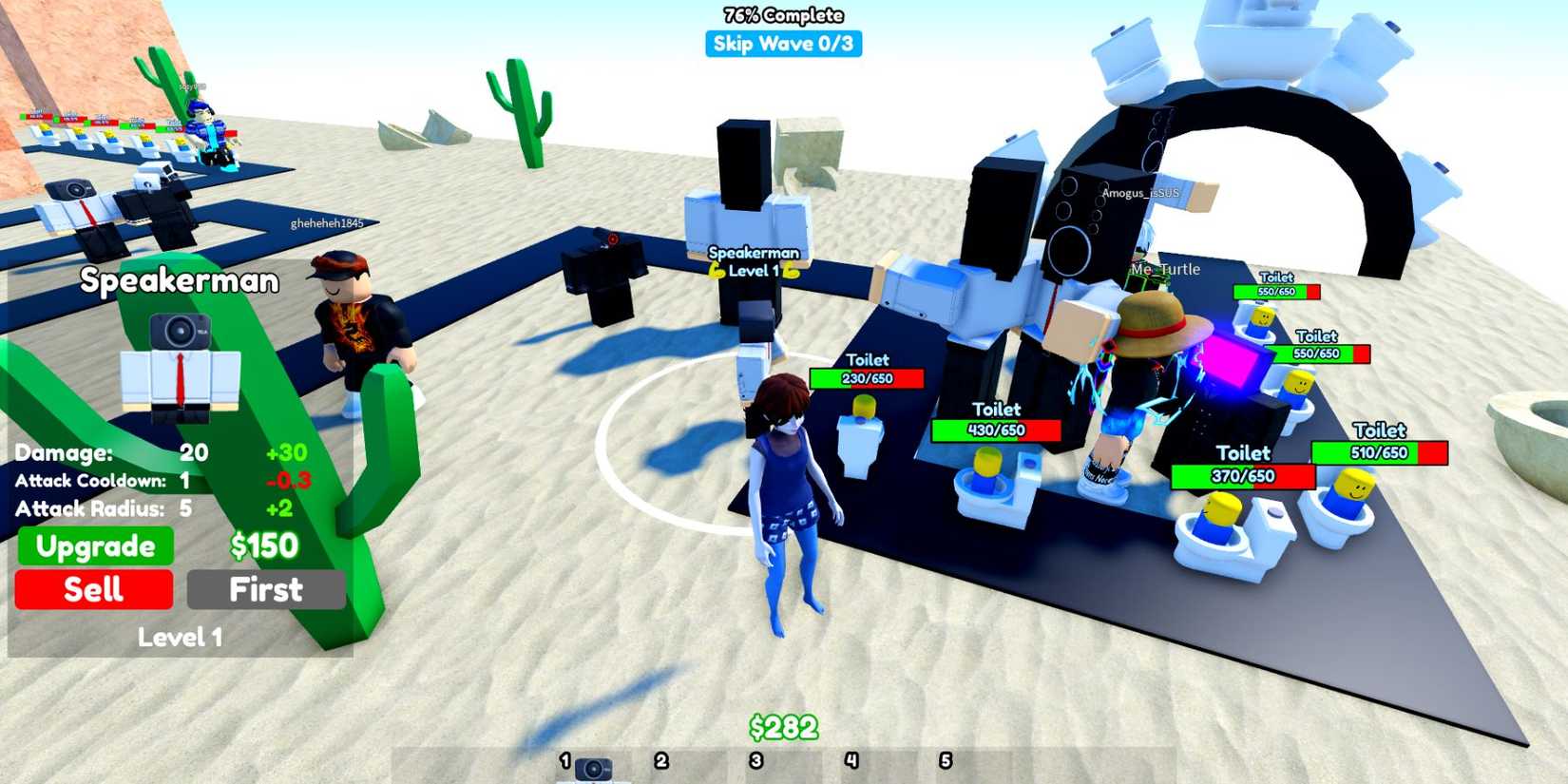 Roblox: Toilet Tower Defense Codes