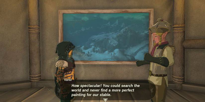 Zelda: Tears of the Kingdom - A Picture for Snowfield Stable Quest Guide