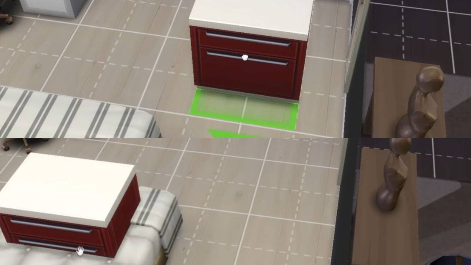 The Sims 4: How To Move Objects Up And Down?