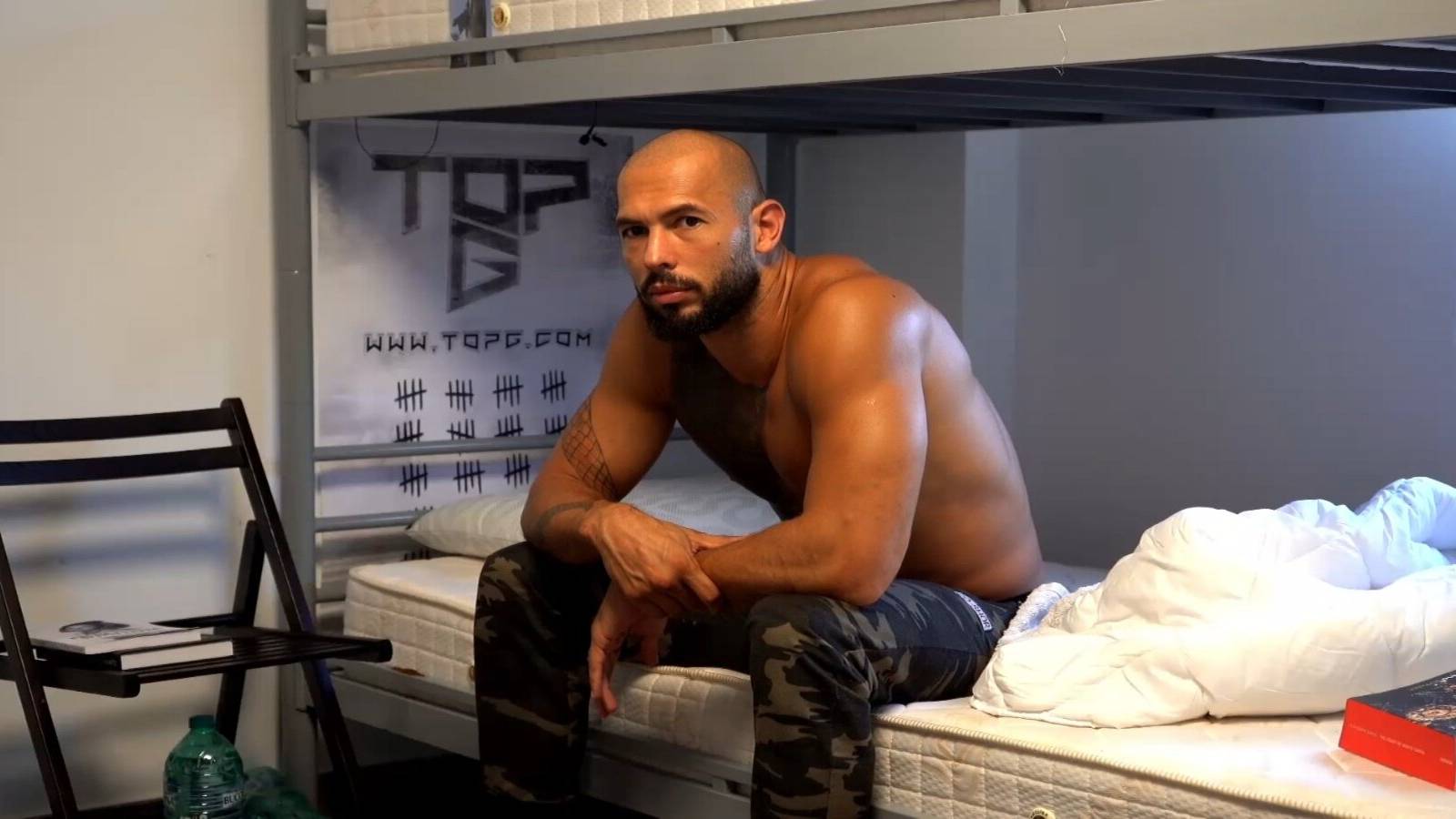 Andrew Tate 'Jail' Stream Draws 50,000 Viewers