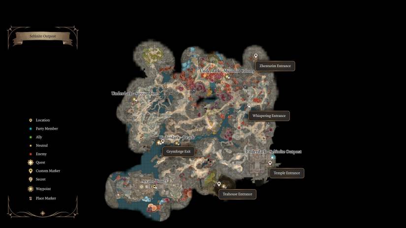 Baldur's Gate 3: How to Get to Underdark (& All Entrances)