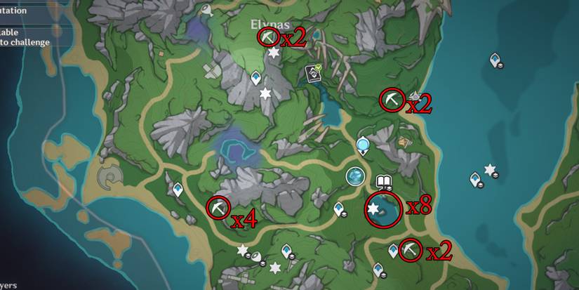 Genshin Impact: Condessence Crystal Locations