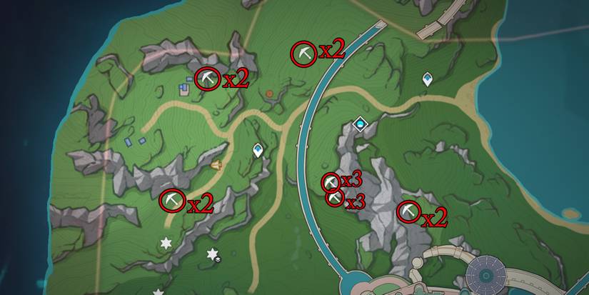 Genshin Impact: Condessence Crystal Locations