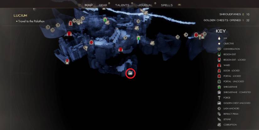 Immortals of Aveum: Lucium Collectibles - Chests and Shroudfanes