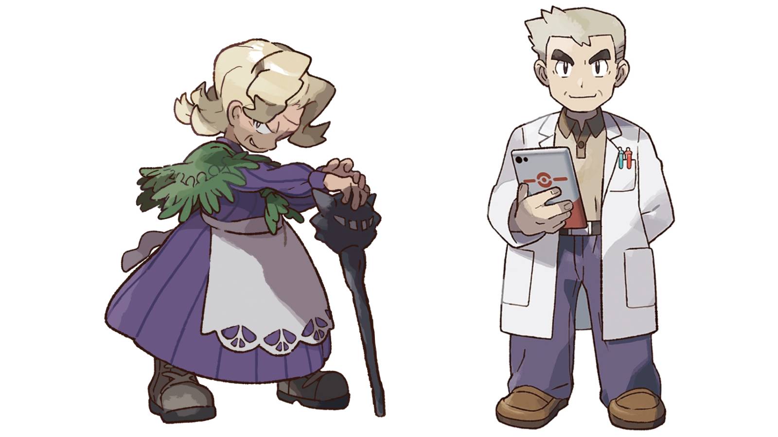 Pokemon Fan Shows What Professor Oak and Agatha Might Have Looked Like ...