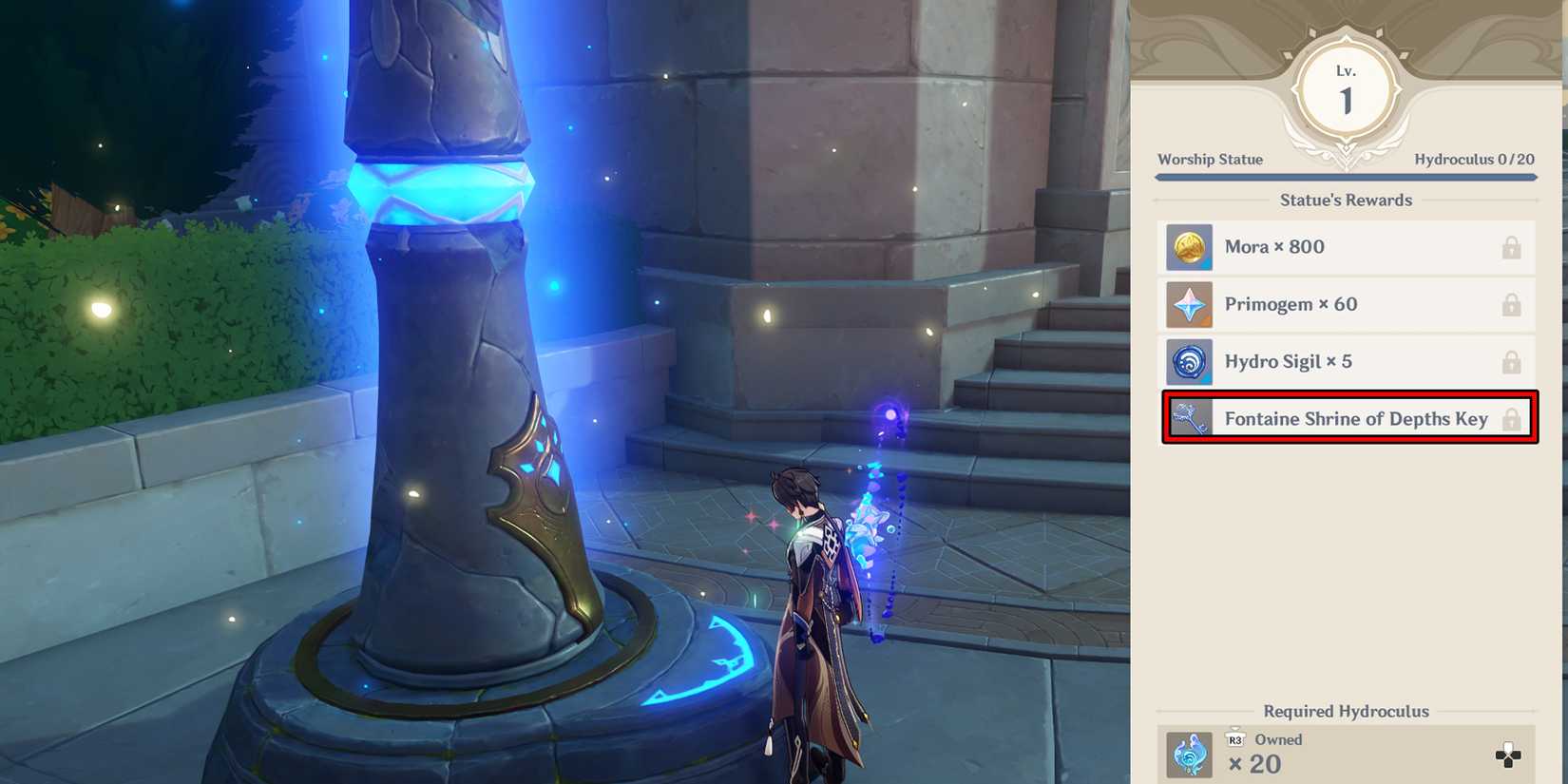 Genshin Impact: All Shrine Of Depth Locations In Fontaine