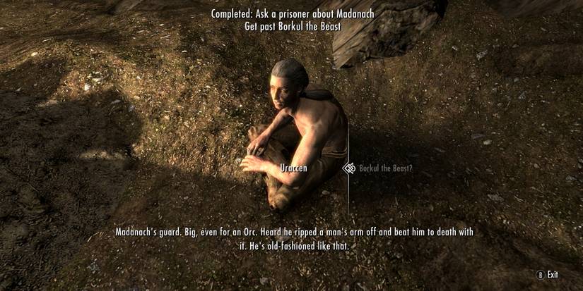 Walkthrough For Skyrim's No One Escapes Cidhna Mine Quest