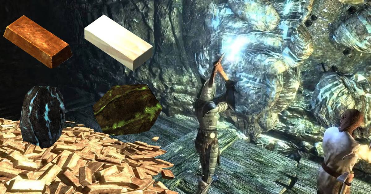 silver ore skyrim