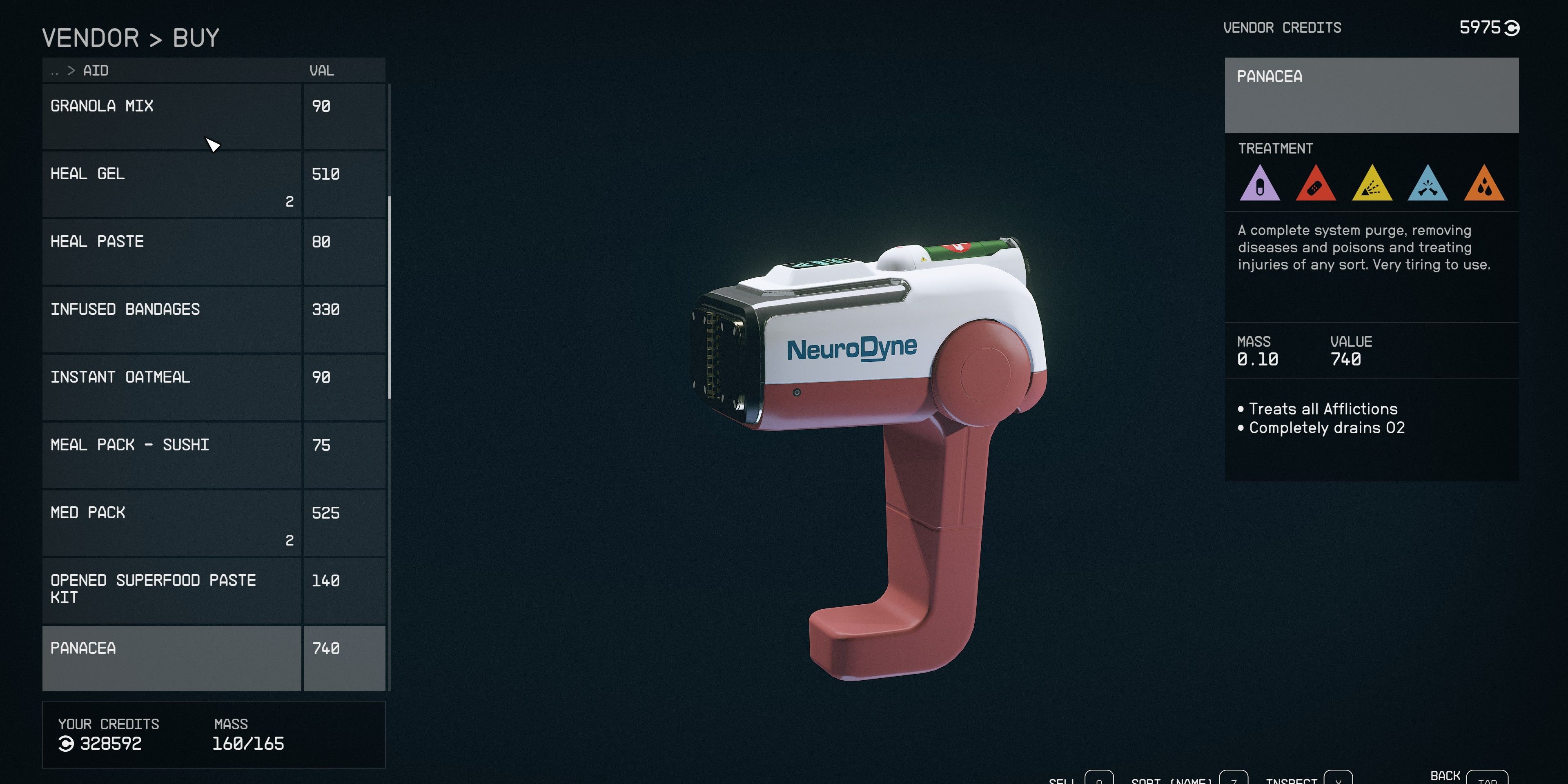 Starfield: Best Items To Heal Frostbite