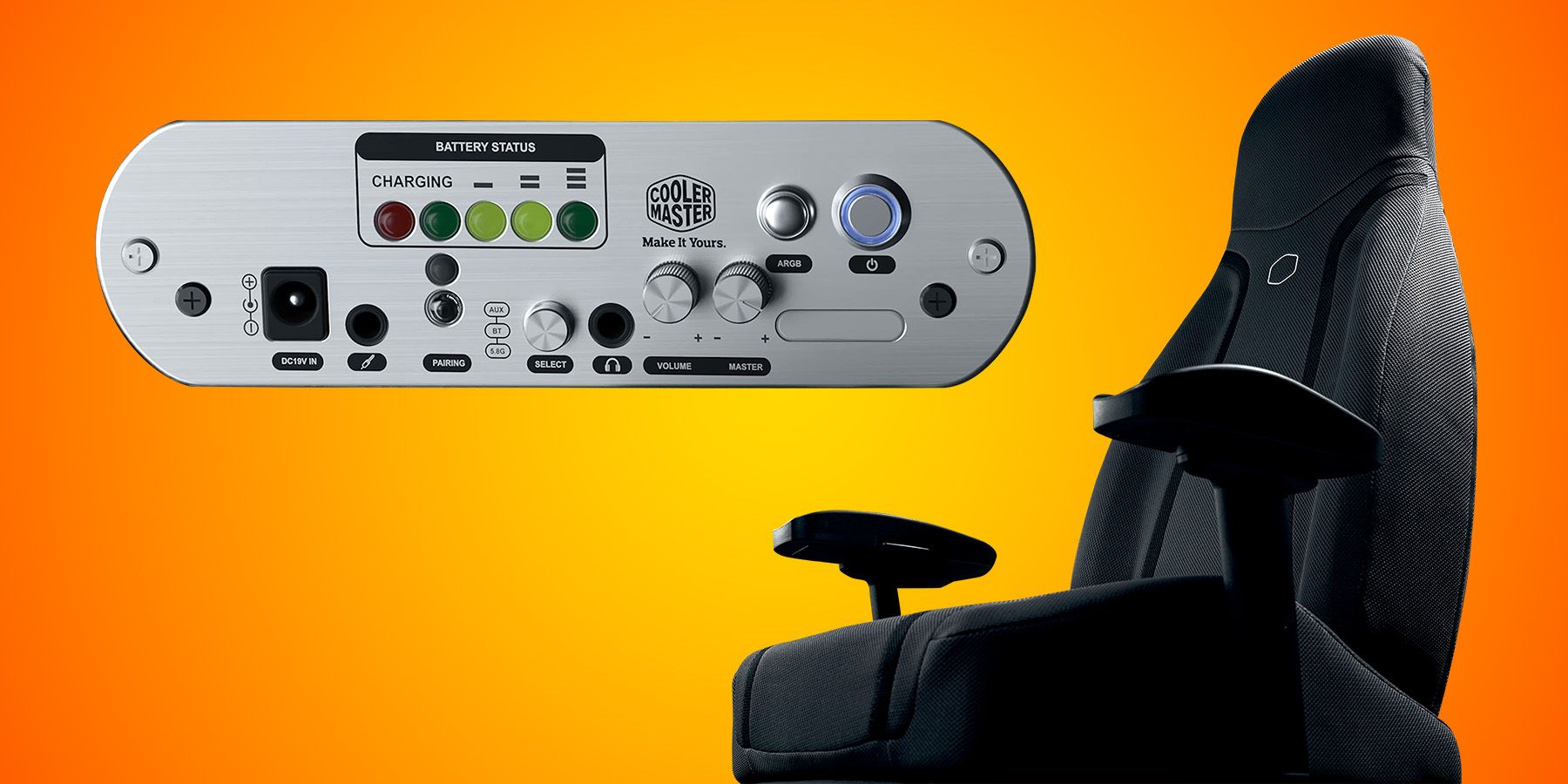 Score Over $300 Off Cooler Master Synk X Tactile Immersion Gaming Chair
