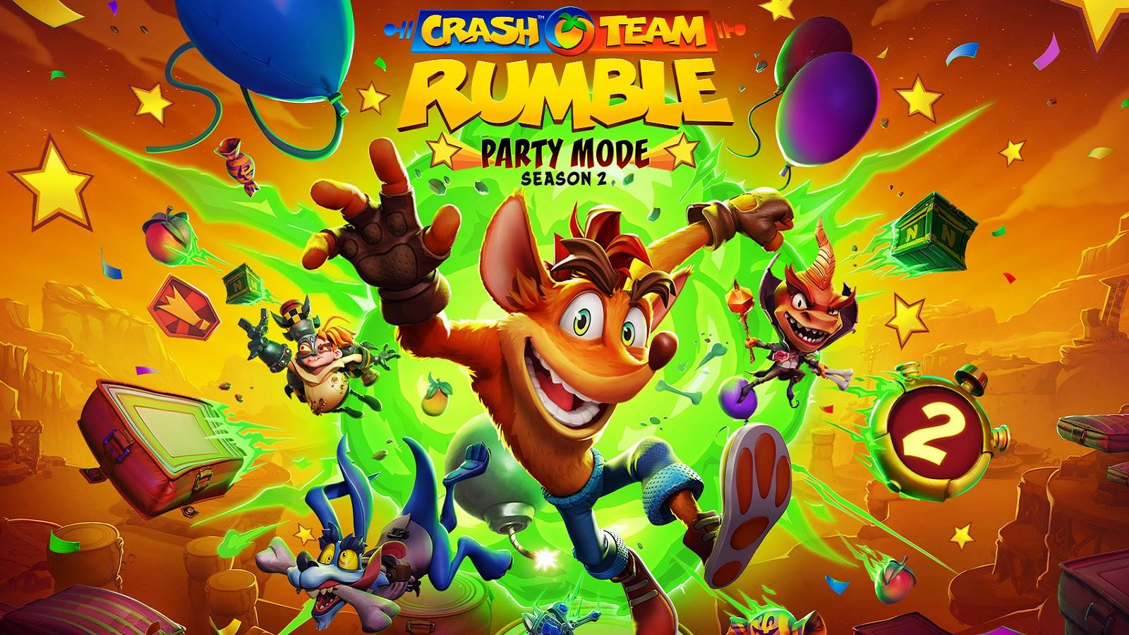Crash Team Rumble Season 2 Adding Spyro Character and New Co-Op Mode