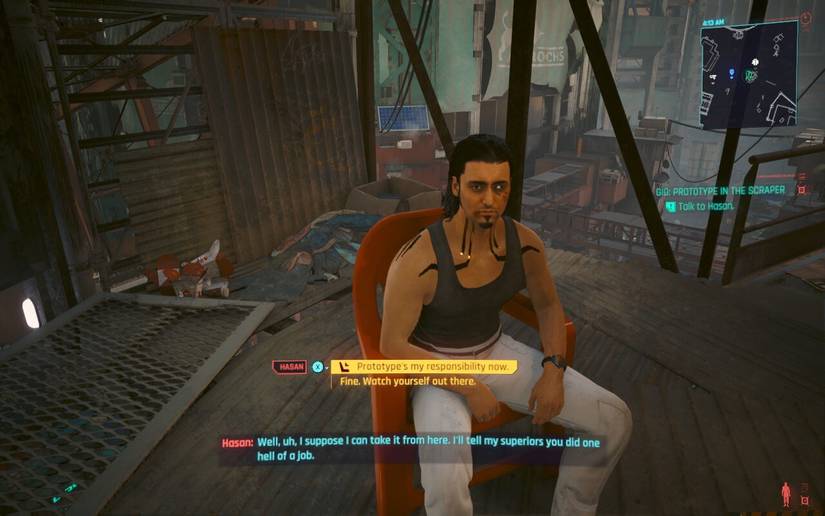 Cyberpunk 2077: Prototype in the Scraper Gig Walkthrough (Pursue the ...