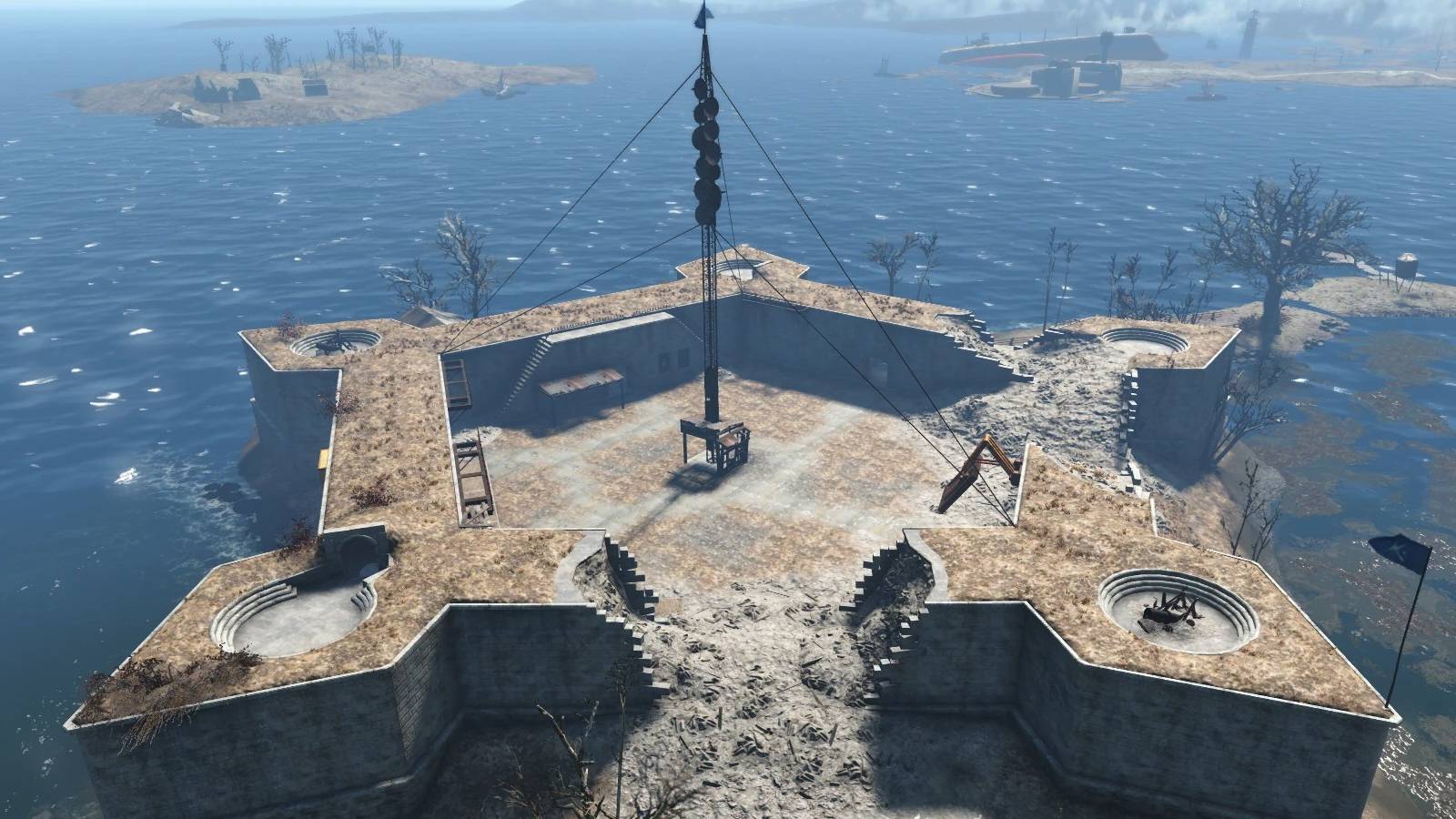 Fallout 4 Player Gives The Castle an Incredible Makeover