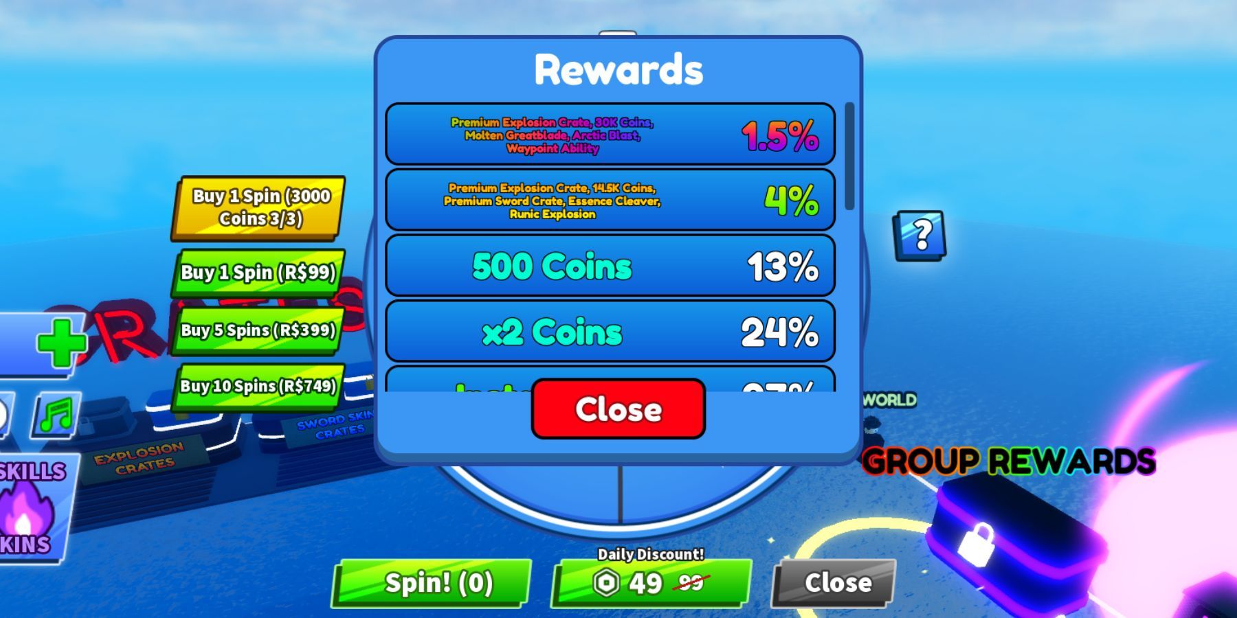 How to Get Infinity in Blade Ball