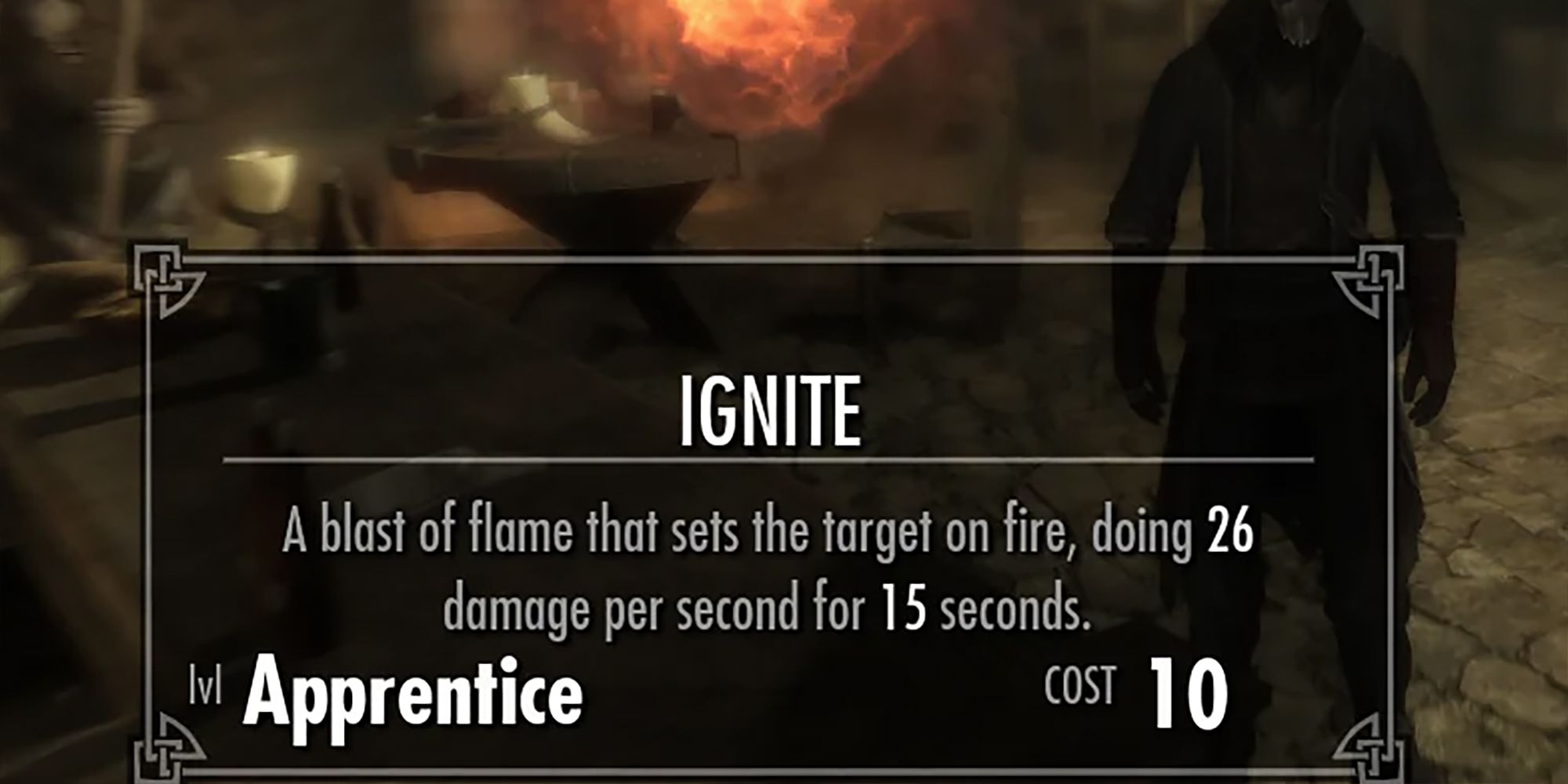 Skyrim: Best Fire Magic Skills & Spells