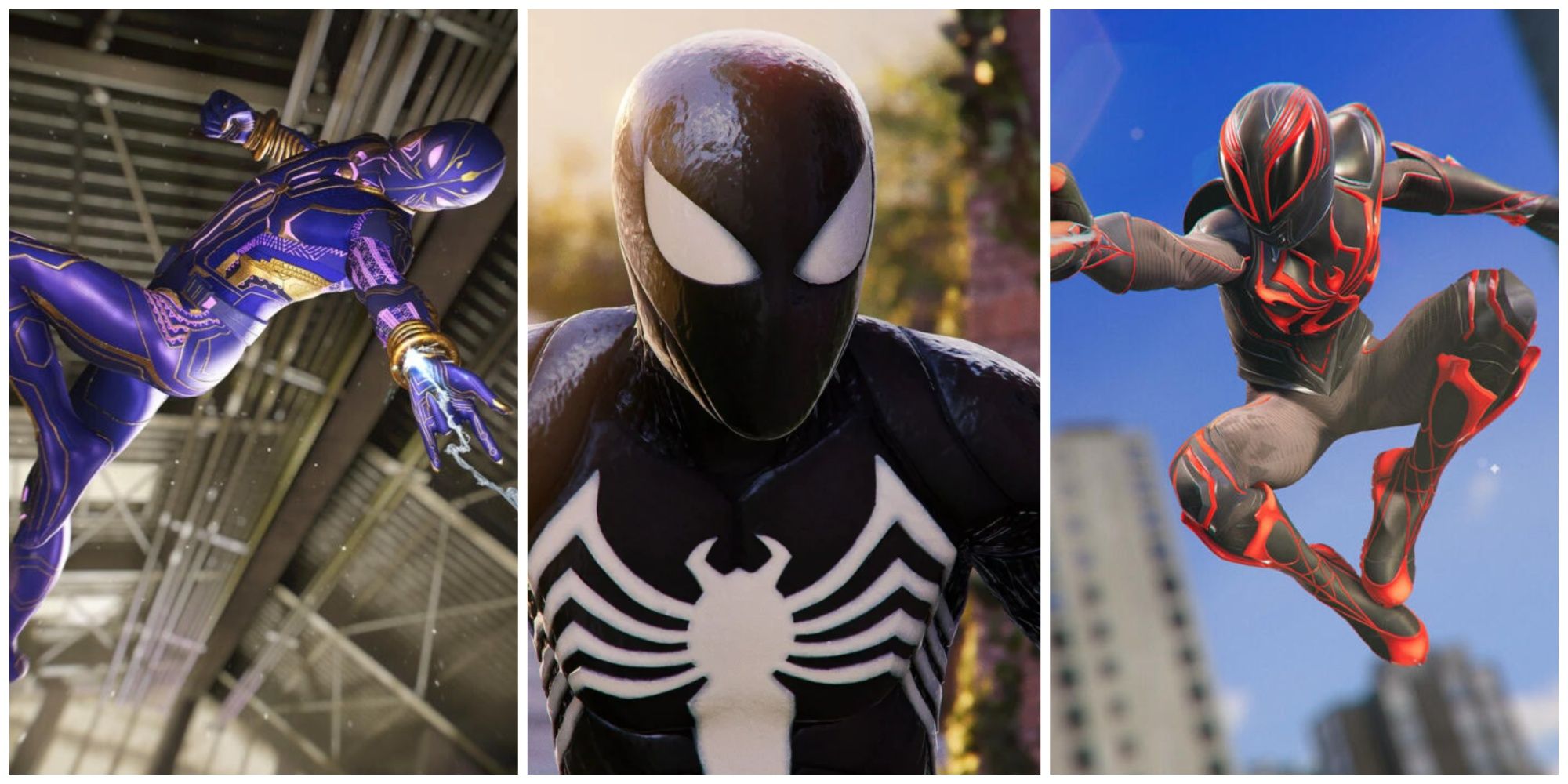 All The Spiderman Suits