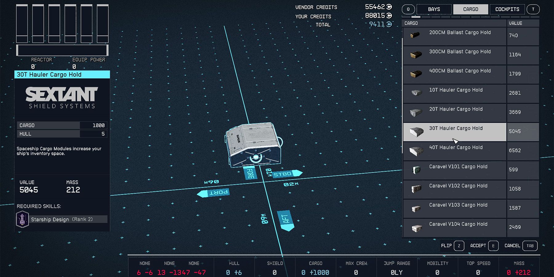 Starfield: Best Ship Cargo Hold And How To Get Them