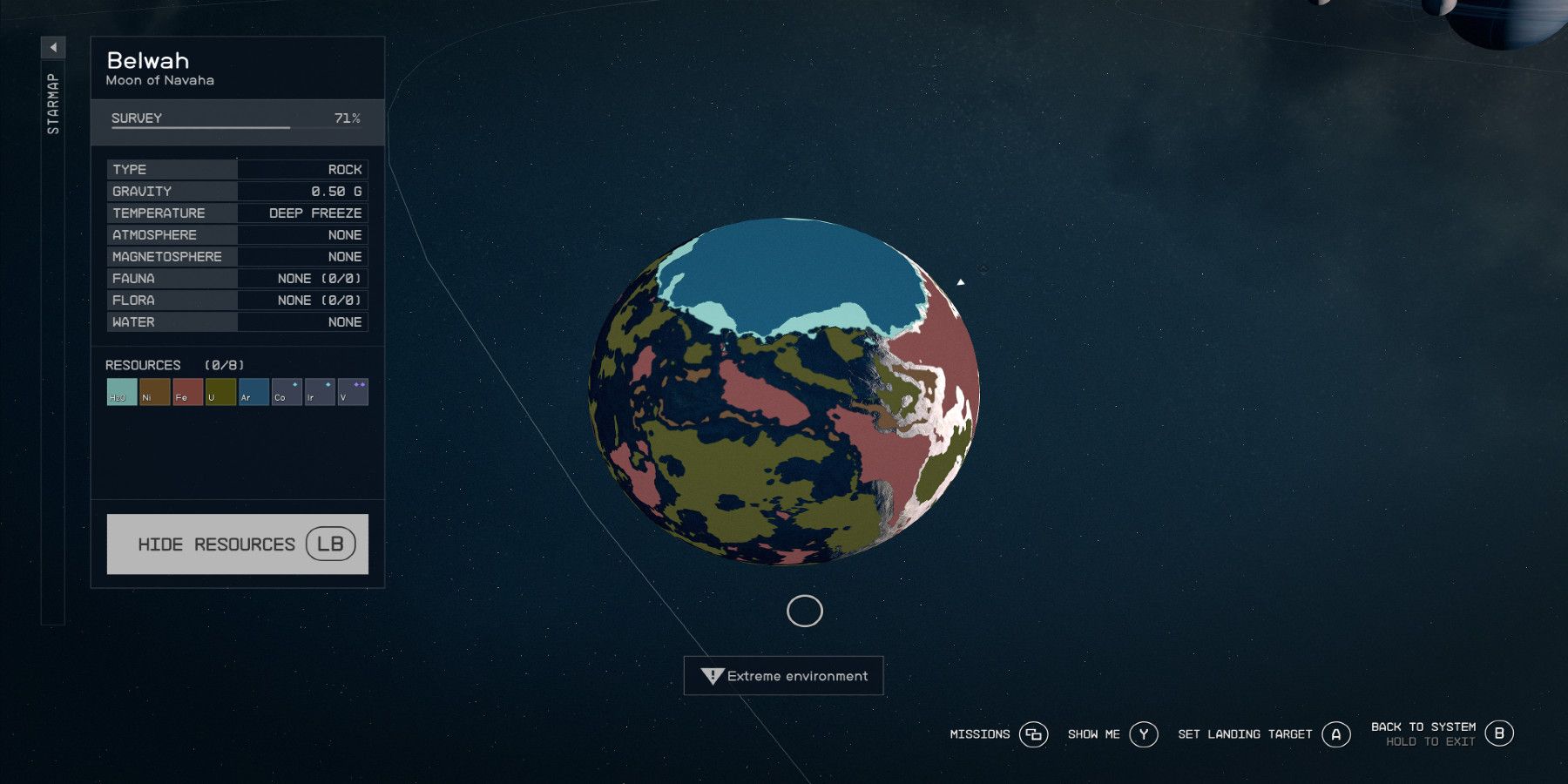 Starfield: Complete Star Map