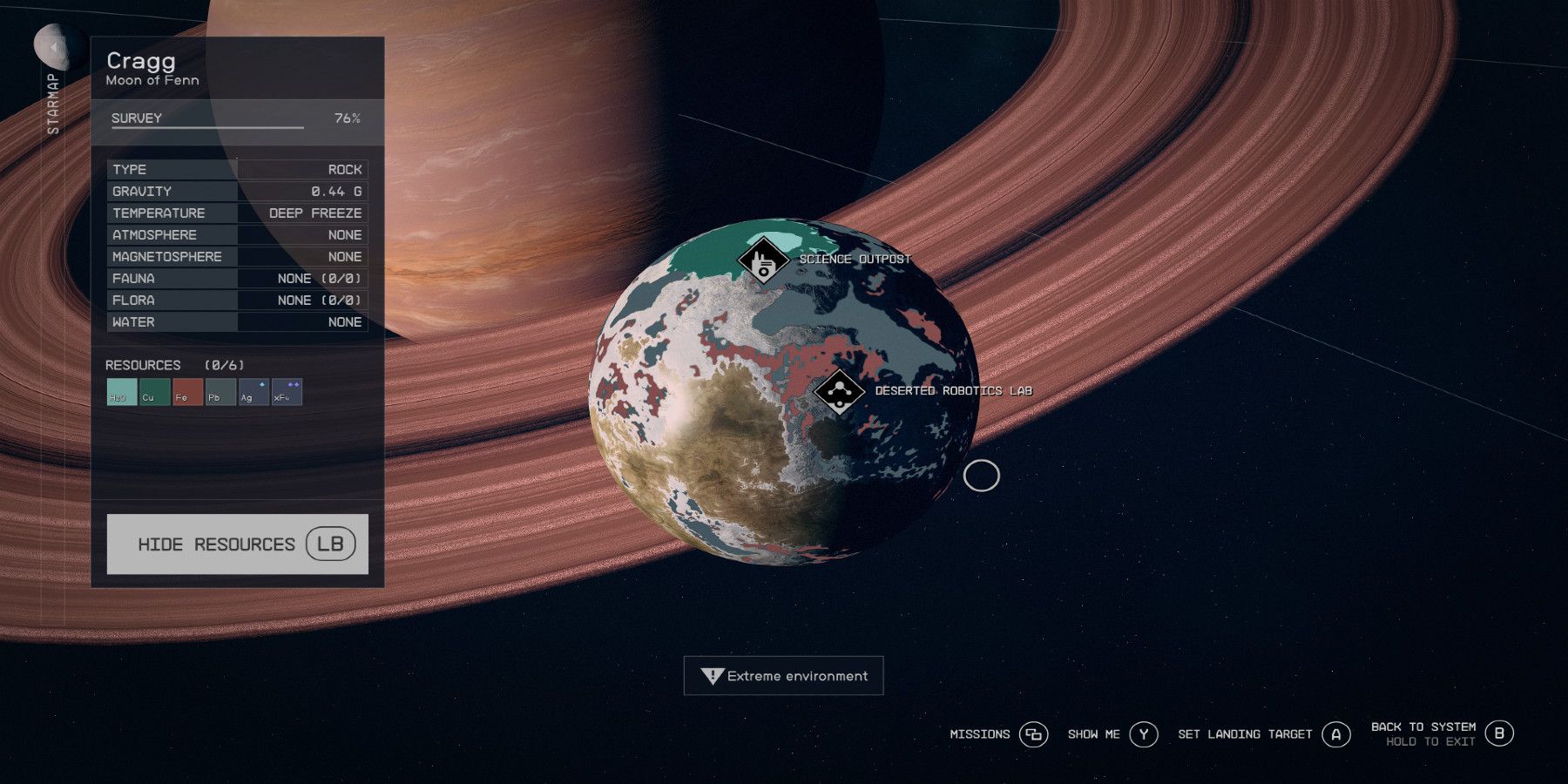 Starfield: Complete Star Map