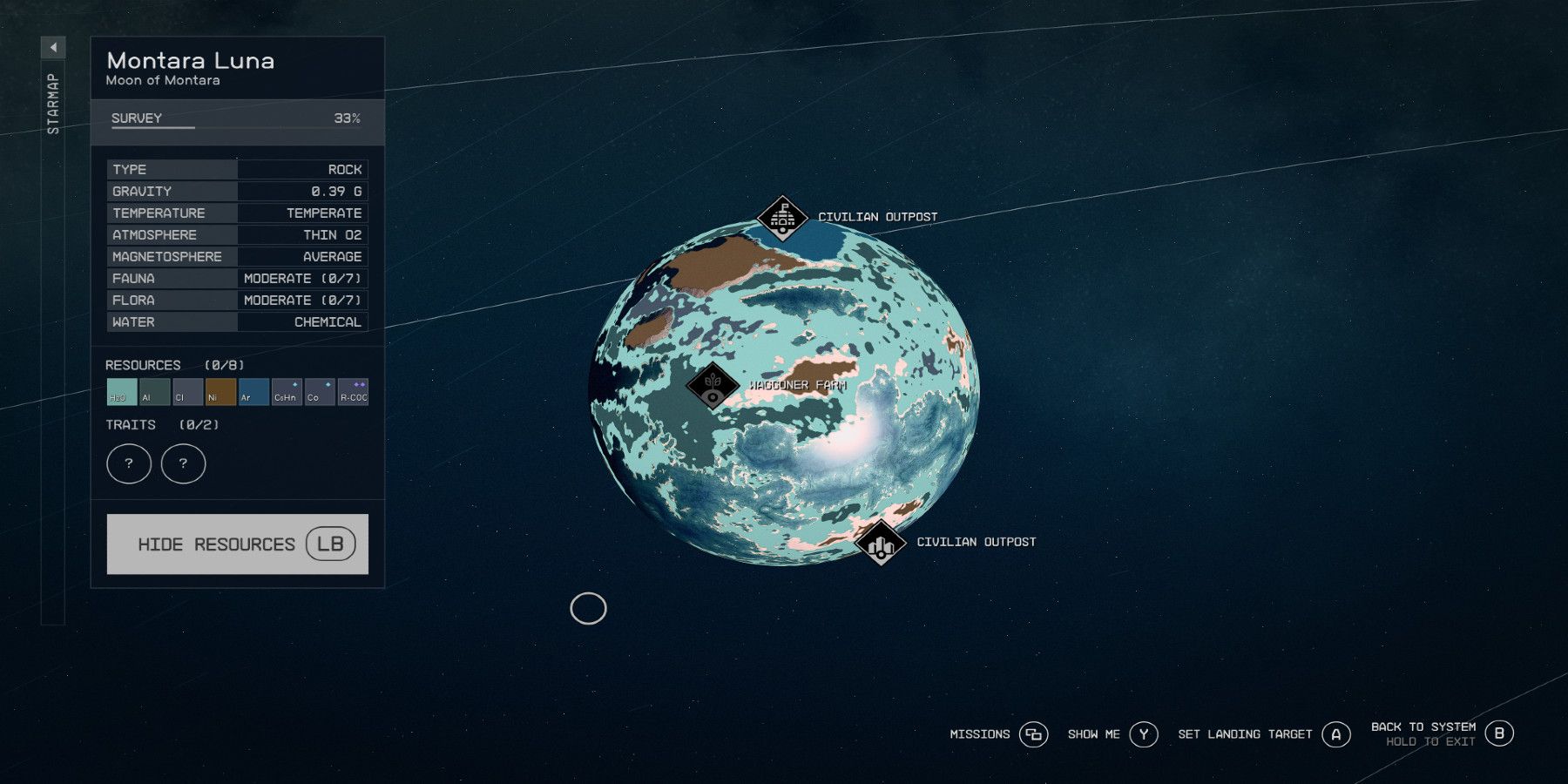 Starfield: Complete Star Map